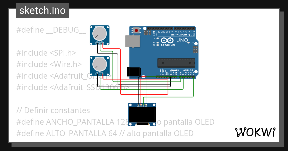 Proyecto 1 - Dos valores - Wokwi ESP32, STM32, Arduino Simulator