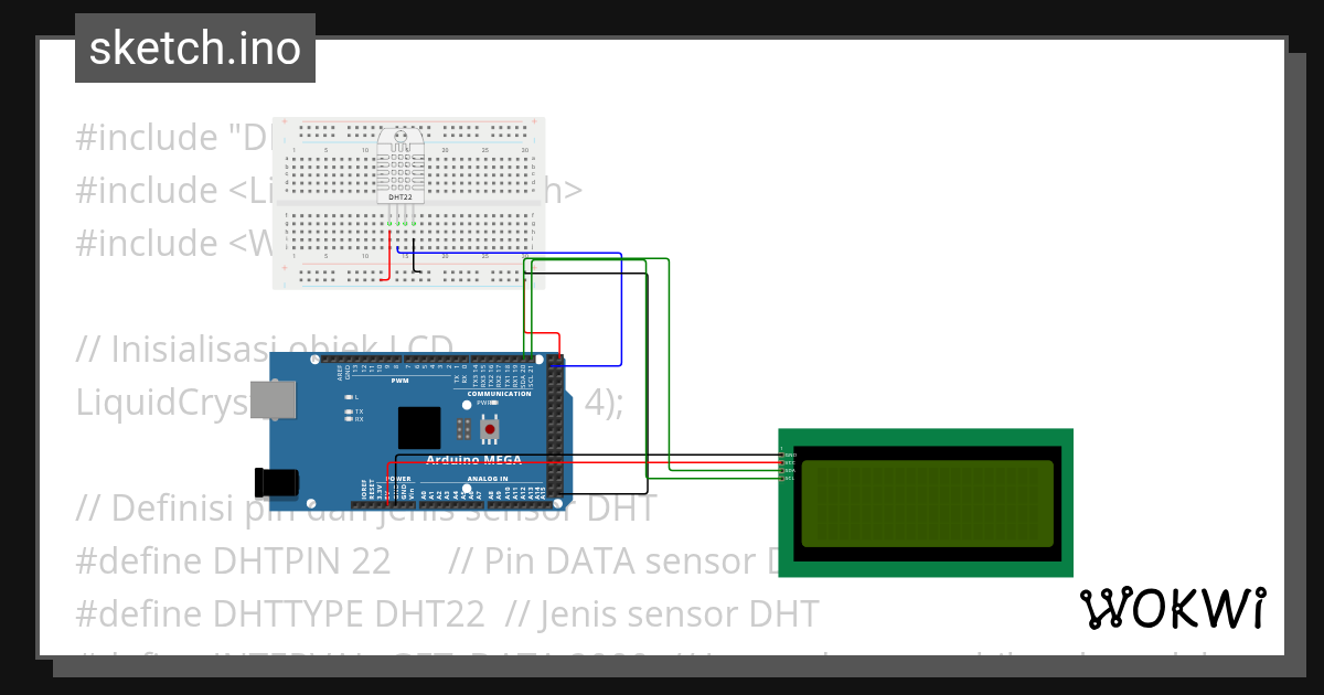Arduino Mega Snsor Suhu Copy Wokwi Esp32 Stm32 Arduino Simulator