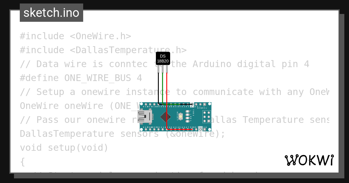 Ds18b20syafa Wokwi Esp32 Stm32 Arduino Simulator