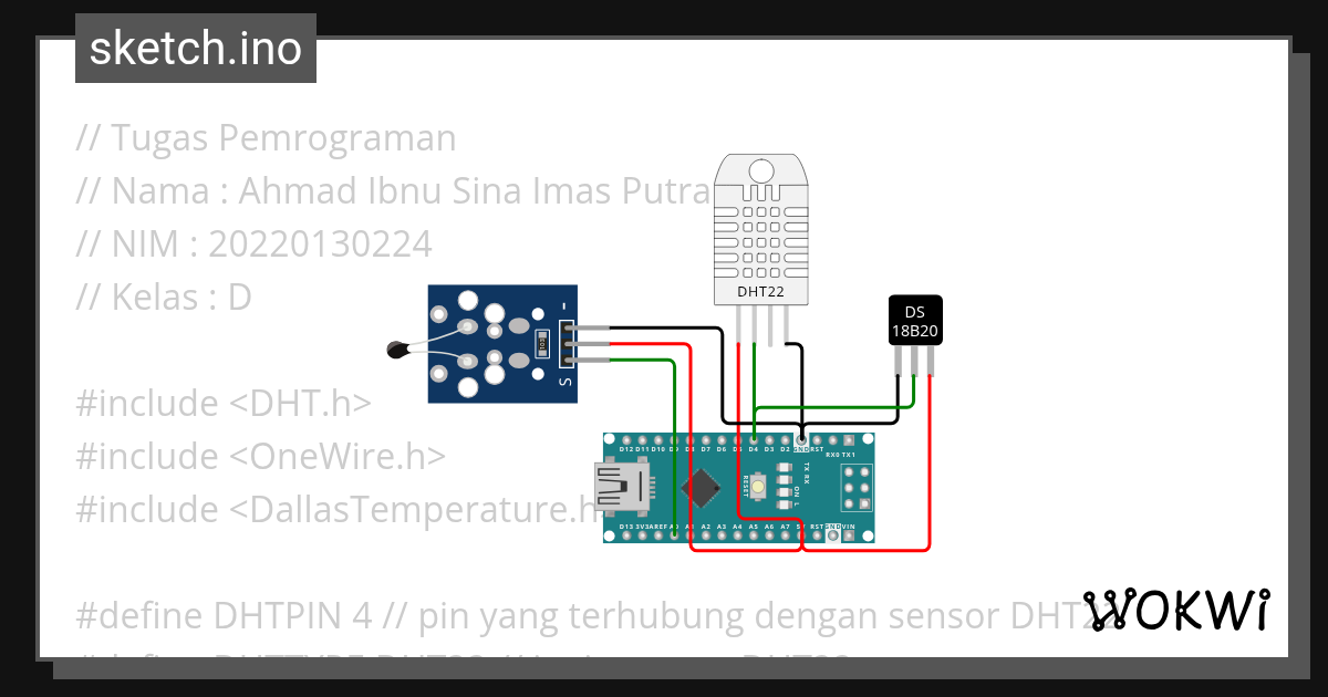 Tugas Ibnu Sina - Wokwi ESP32, STM32, Arduino Simulator
