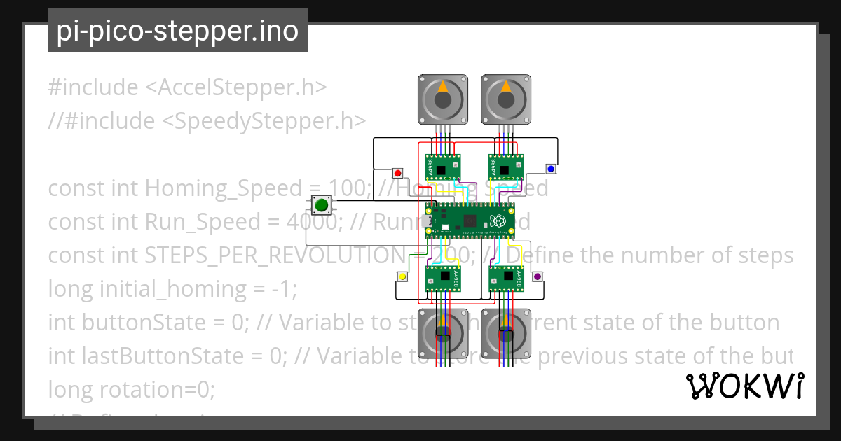 4stepper180rotate - Wokwi ESP32, STM32, Arduino Simulator