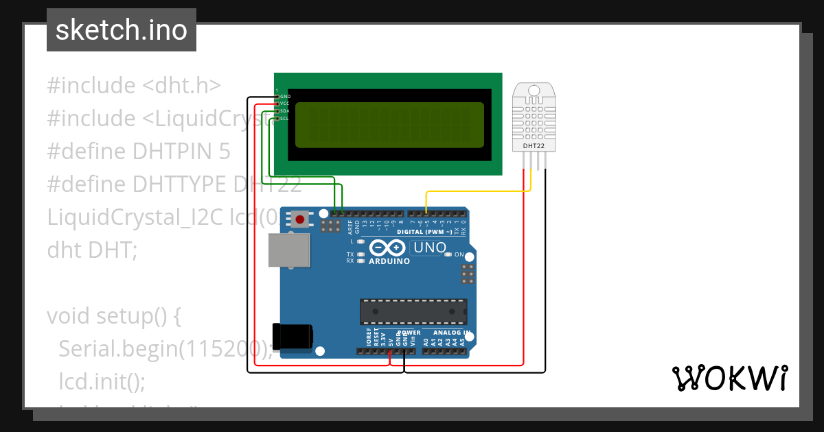 Prak 7 Dht22 Wokwi Esp32 Stm32 Arduino Simulator