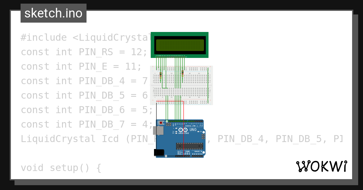 Sensor Pakai Lcd Wokwi Esp32 Stm32 Arduino Simulator 