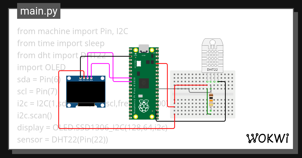 Oled Display Wokwi Esp32 Stm32 Arduino Simulator 0352