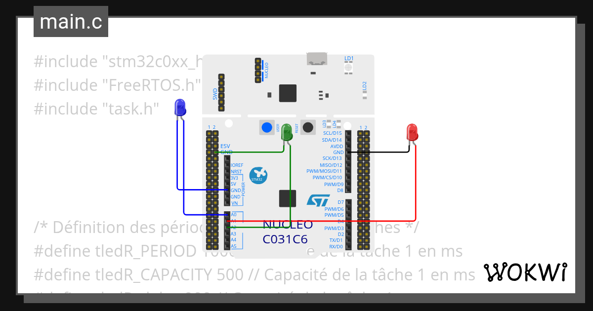 ex2 29/04/ - Wokwi ESP32, STM32, Arduino Simulator