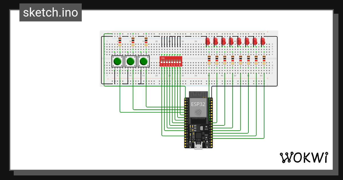 entrenador digital - Wokwi ESP32, STM32, Arduino Simulator entrenador digital - Wokwi ESP32, STM32, Arduino Simulator