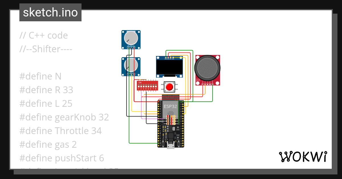 esp car - Wokwi ESP32, STM32, Arduino Simulator