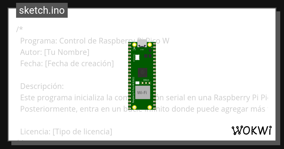 Test Hello world - Wokwi ESP32, STM32, Arduino Simulator