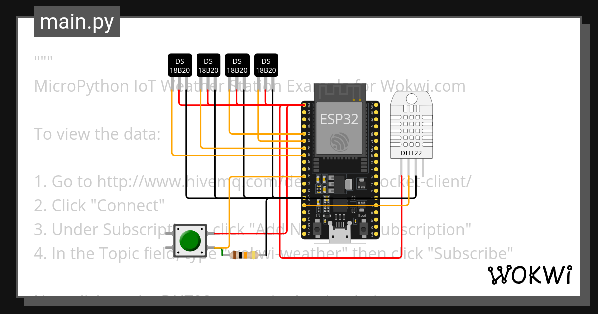 Wokwi - Online ESP32, STM32, Arduino Simulator