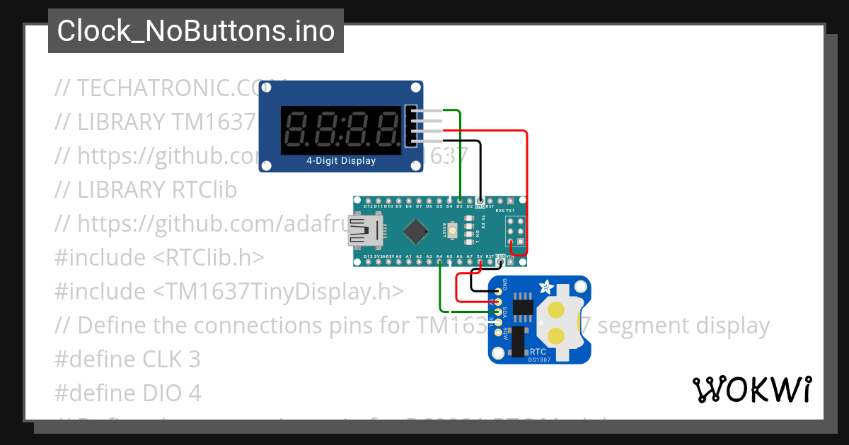 Clock (Settable from CMPTR) Copy - Wokwi ESP32, STM32, Arduino Simulator