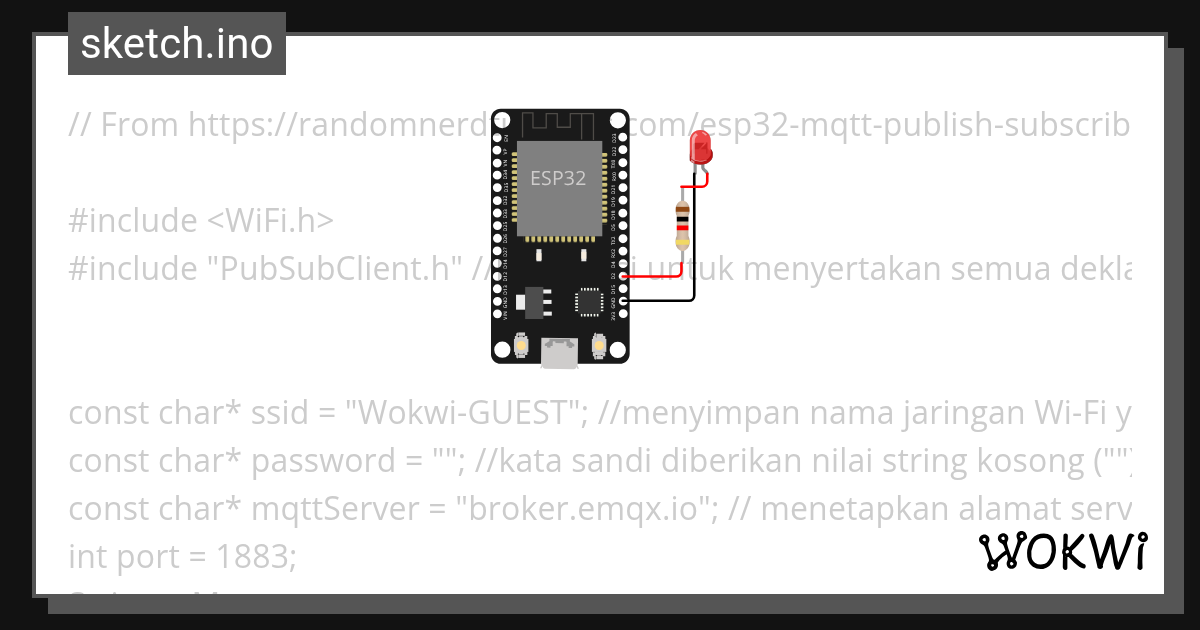 Wokwi - Online ESP32, STM32, Arduino Simulator