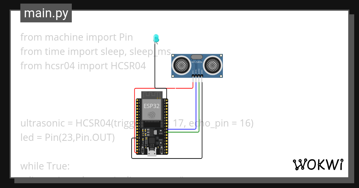 Sensordistanciaesp Copy Wokwi Esp32 Stm32 Arduino Simulator 0130
