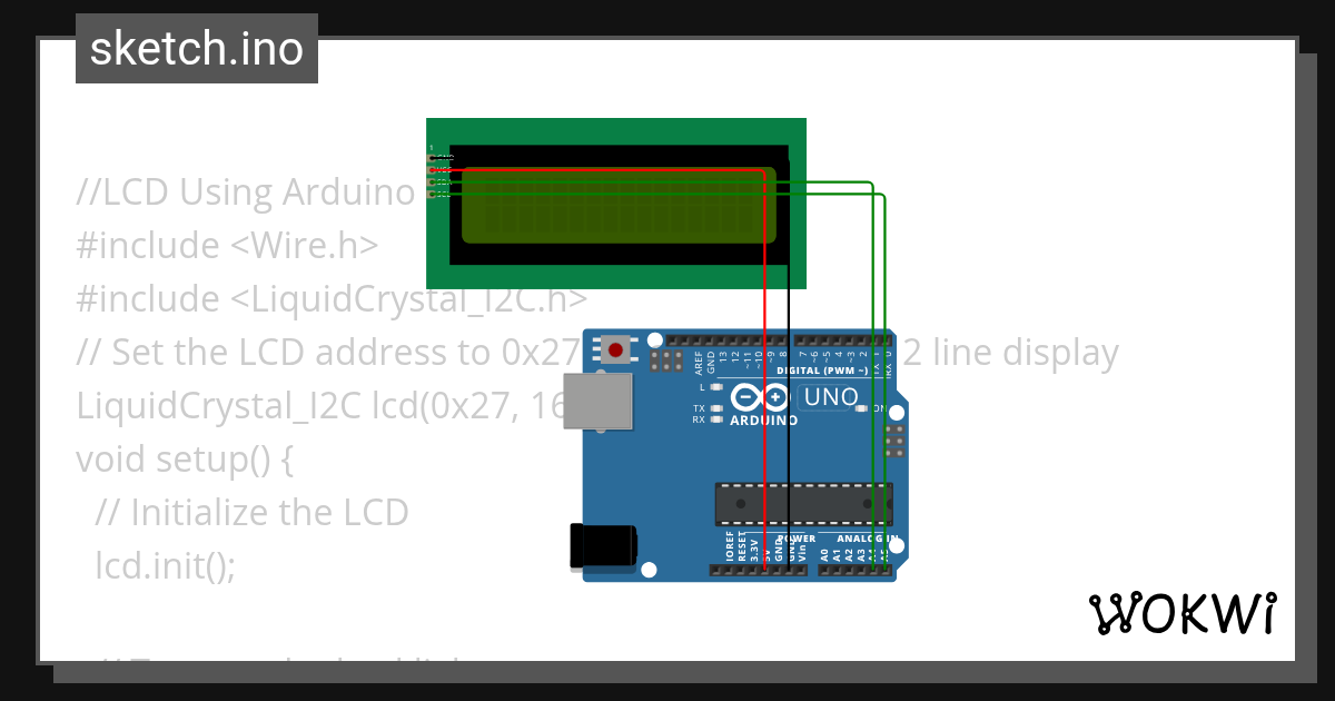 display - Wokwi ESP32, STM32, Arduino Simulator