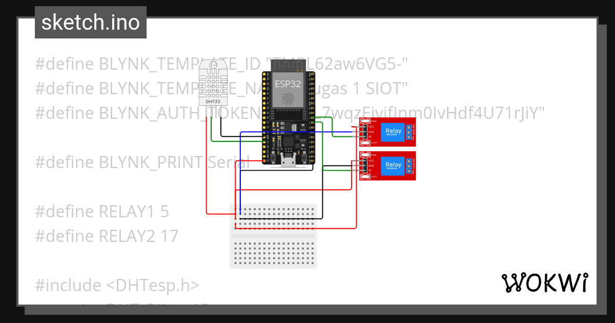 Tugas 1 SIOT - Wokwi ESP32, STM32, Arduino Simulator