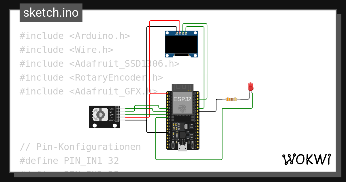 Übung Wokwi Esp32 Stm32 Arduino Simulator