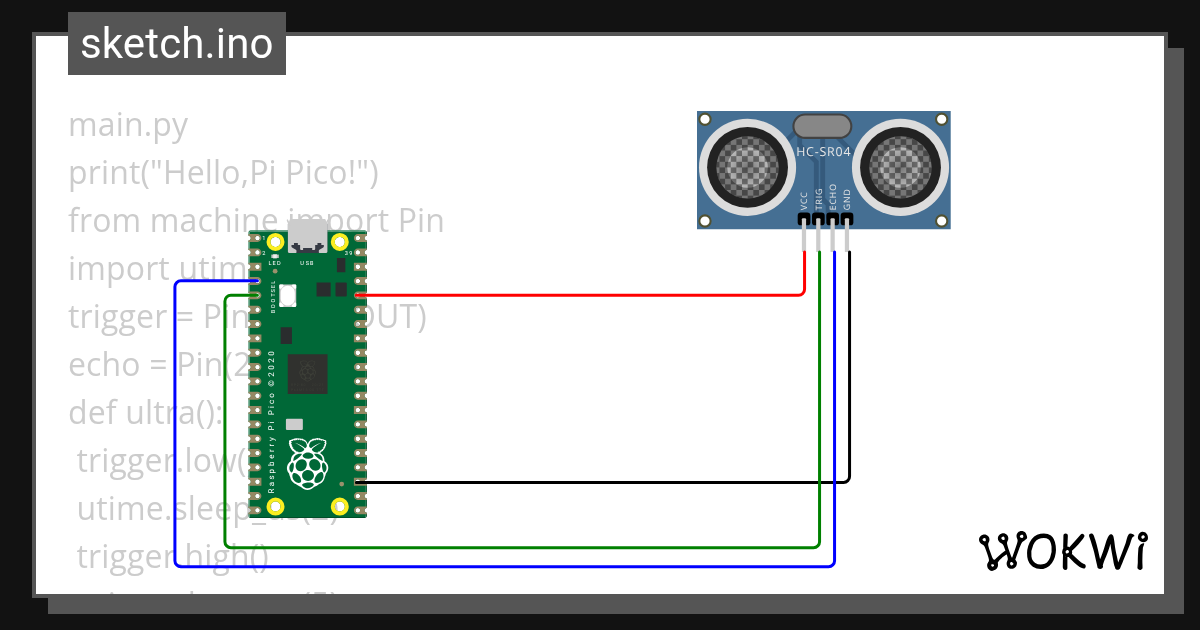 Pico Wokwi Esp32 Stm32 Arduino Simulator