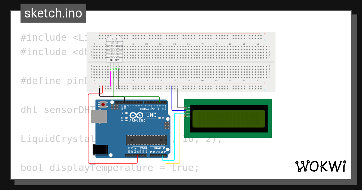Sensor Dht11 Lcd Copy Wokwi Esp32 Stm32 Arduino Simulator 9005
