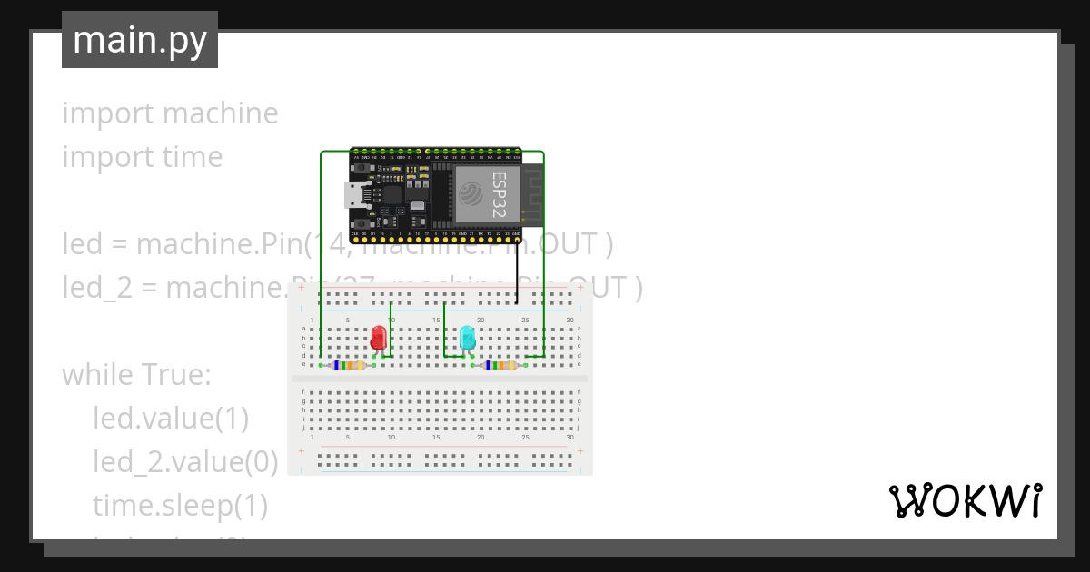 Wokwi - Online ESP32, STM32, Arduino Simulator