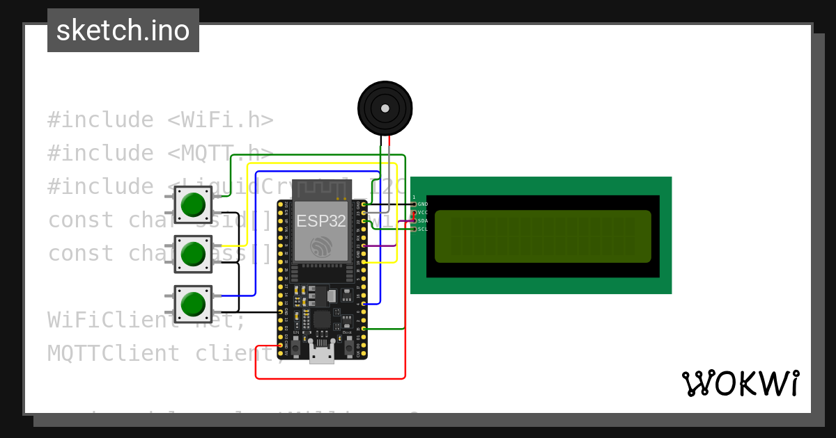 Project Notifikasi Wokwi Esp32 Stm32 Arduino Simulator 2044