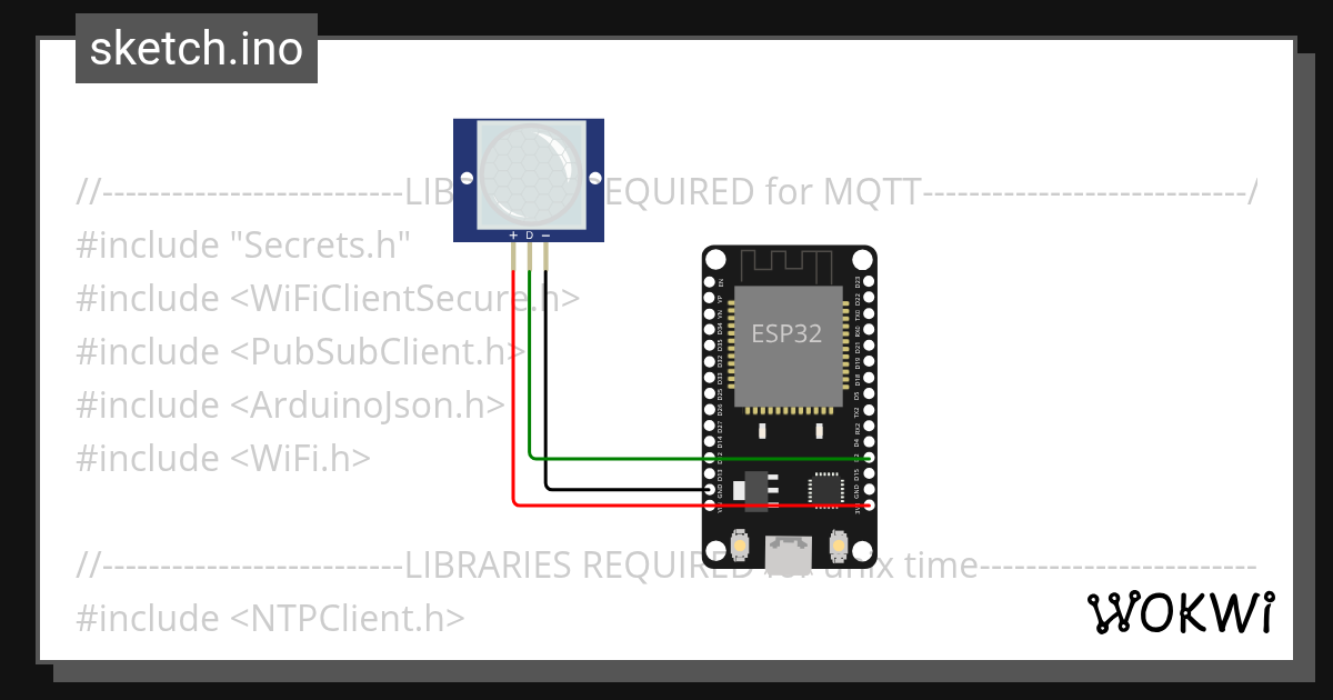 AWS IoT Core - DEMO TIME - Wokwi ESP32, STM32, Arduino Simulator