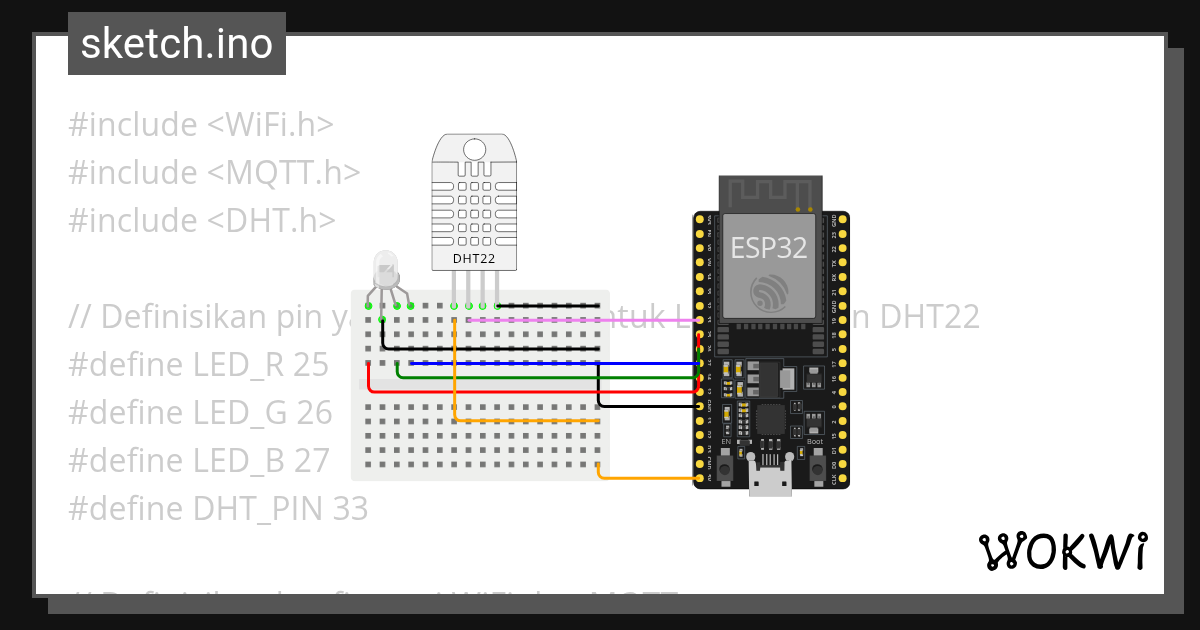Tugas2 Haykal - Wokwi ESP32, STM32, Arduino Simulator