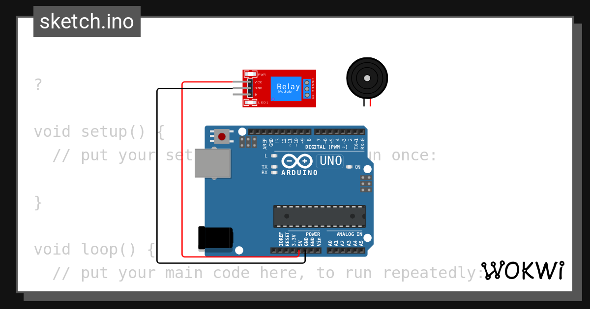 Relay Wokwi Esp32 Stm32 Arduino Simulator 