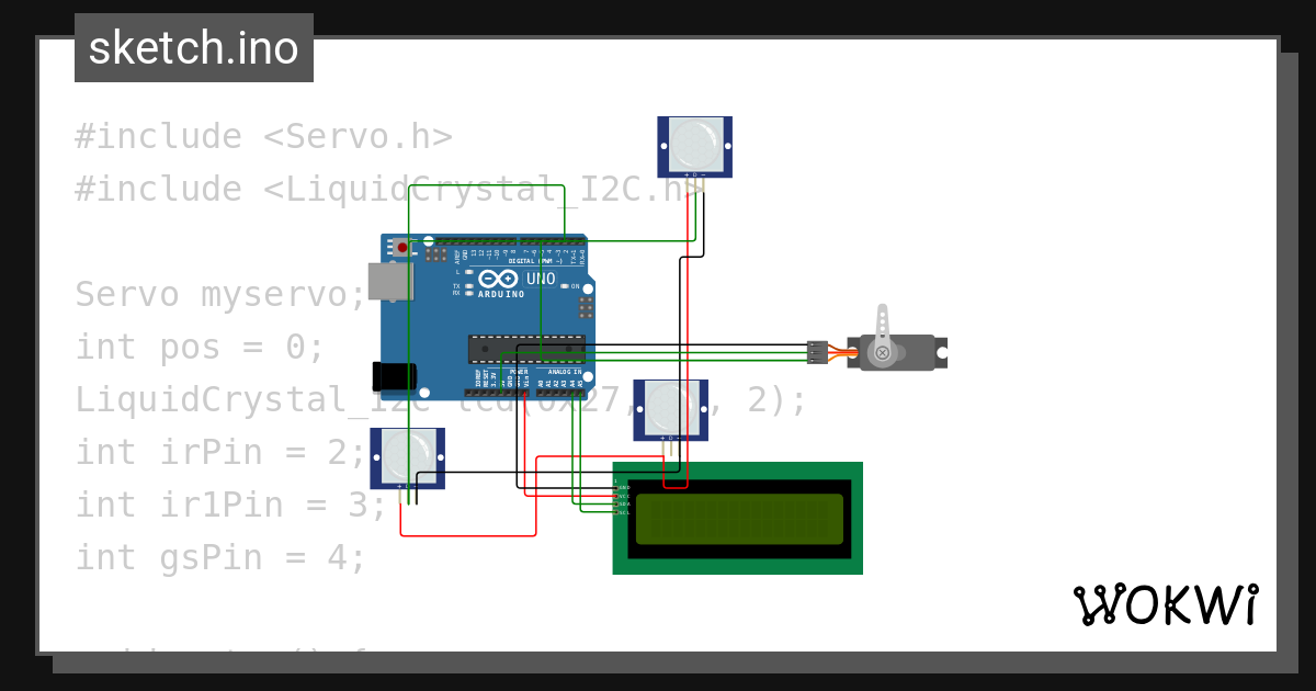 Carparking Wokwi Esp32 Stm32 Arduino Simulator 1335