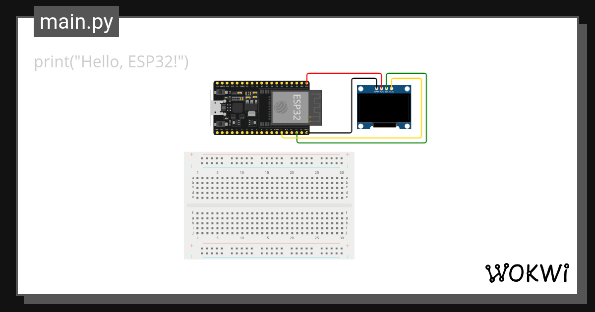 Exemplo 05 - Wokwi ESP32, STM32, Arduino Simulator