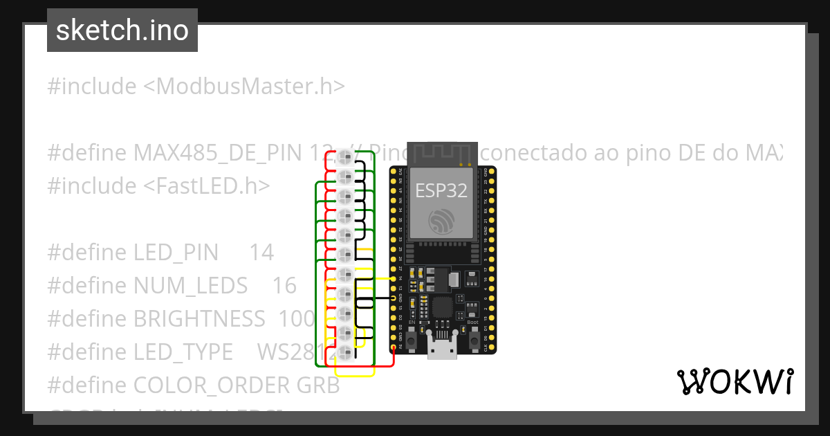Rs485modbus Wokwi Esp32 Stm32 Arduino Simulator