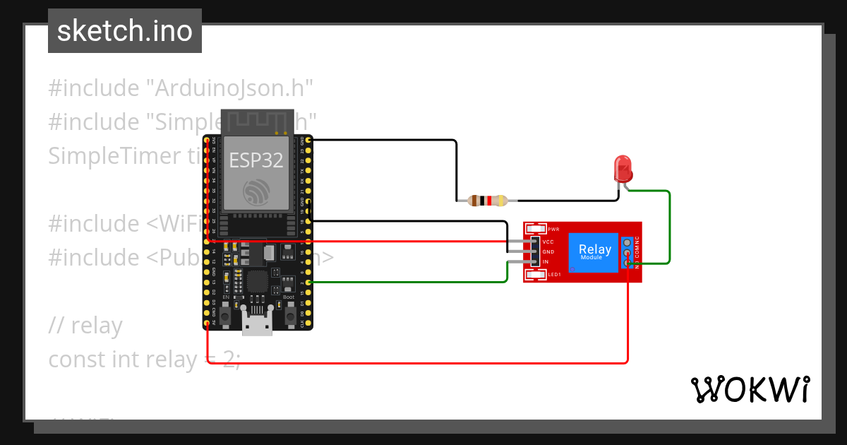 Lab3_2 - Wokwi ESP32, STM32, Arduino Simulator