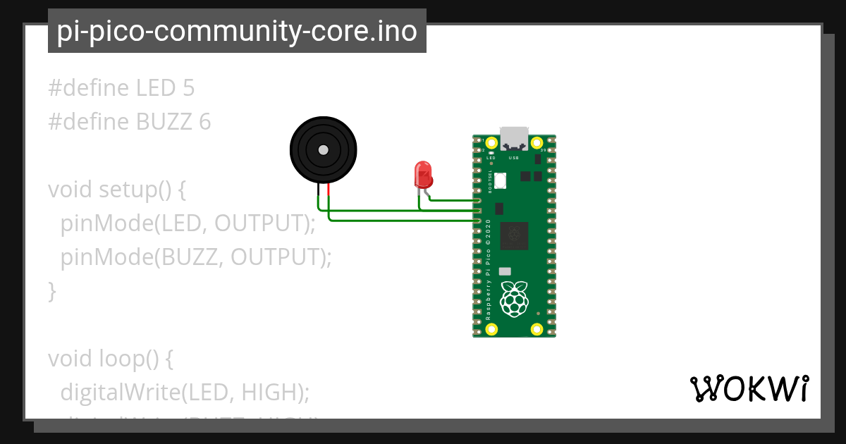 Pi Pico Community O Copy Wokwi Esp32 Stm32 Arduino Simulator 2595