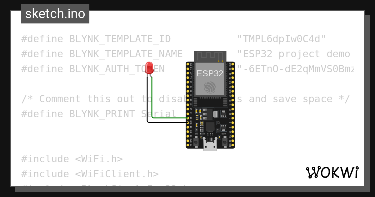 Esp Project Blynk Wokwi Esp32 Stm32 Arduino Simulator