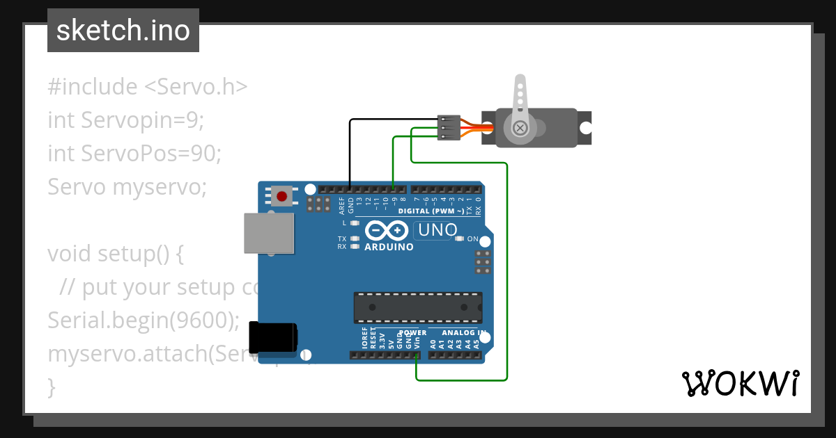 myservo - Wokwi ESP32, STM32, Arduino Simulator