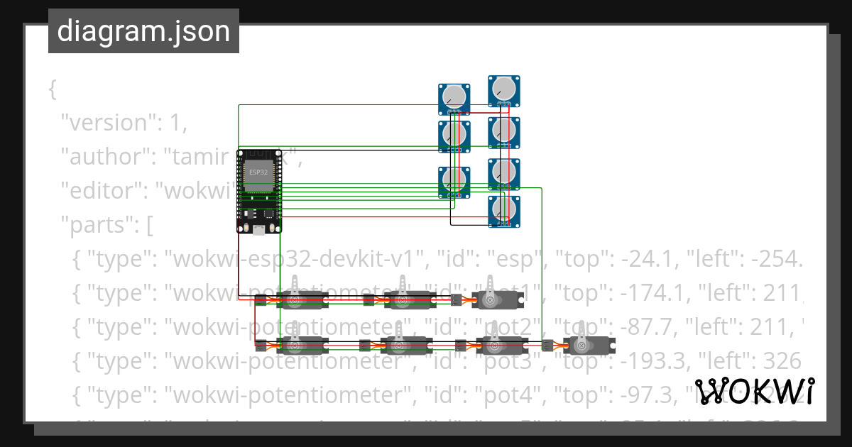 Kinematics - Wokwi ESP32, STM32, Arduino Simulator