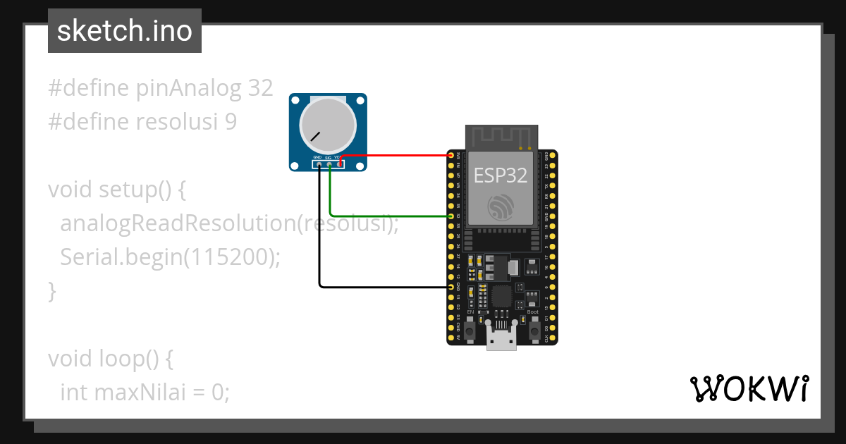 l - Wokwi ESP32, STM32, Arduino Simulator