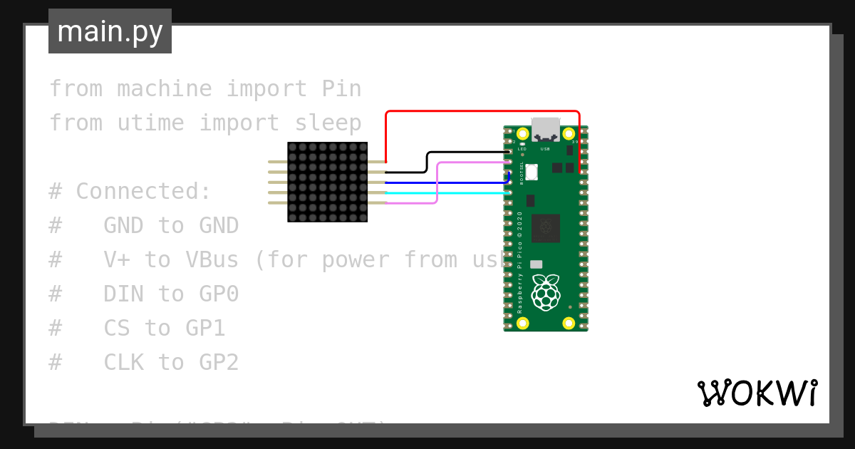 Matrix Thingy Copy Wokwi Esp32 Stm32 Arduino Simulator