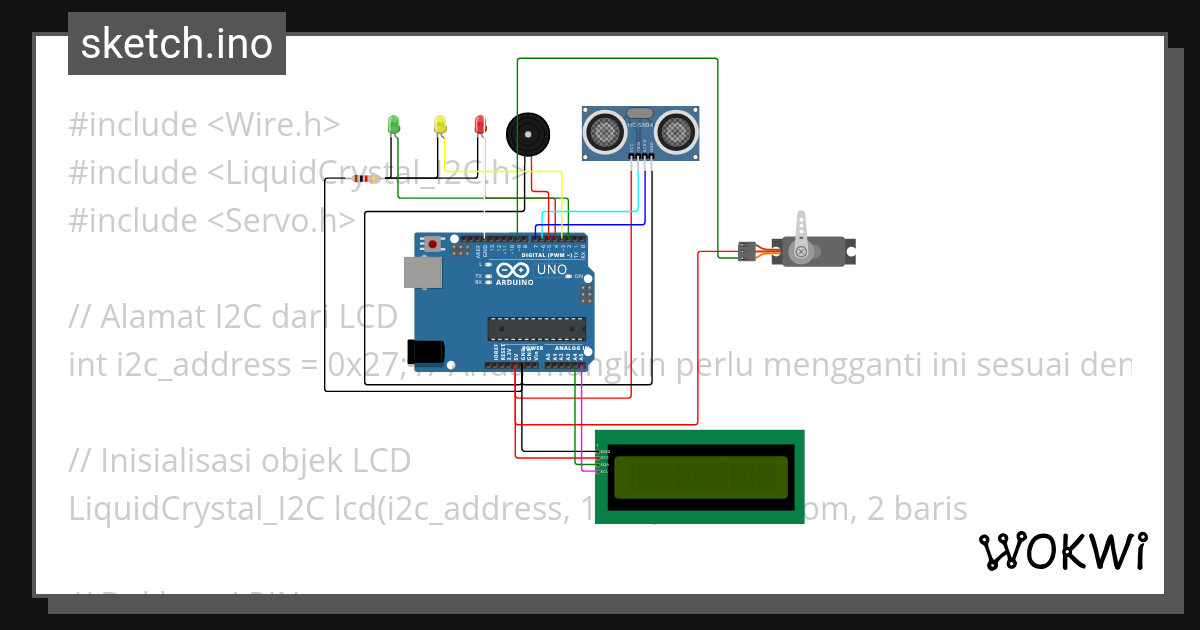 Sensor Suhu Wokwi Esp32 Stm32 Arduino Simulator