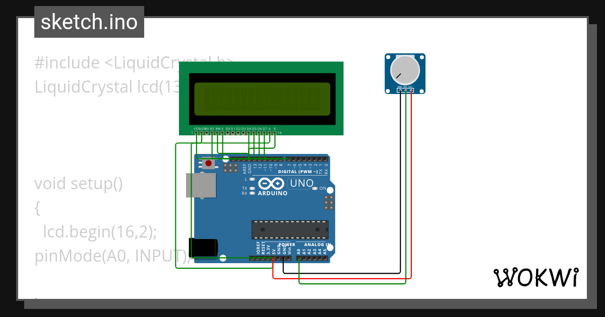 Lcd And Sensors Wokwi Esp32 Stm32 Arduino Simulator 6900
