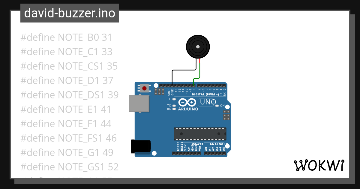 david-buzzer.ino Copy - Wokwi ESP32, STM32, Arduino Simulator