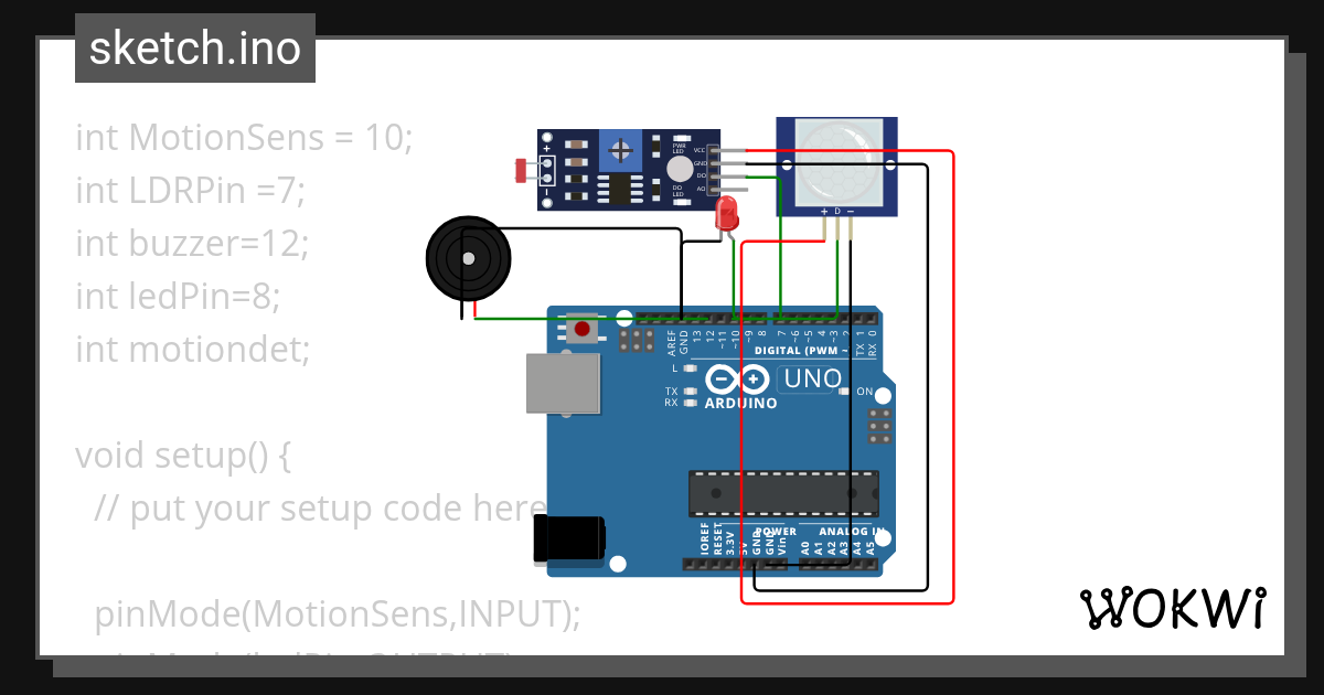 LDR PIR Copy - Wokwi ESP32, STM32, Arduino Simulator LDR PIR Copy - Wokwi ESP32, STM32, Arduino Simulator