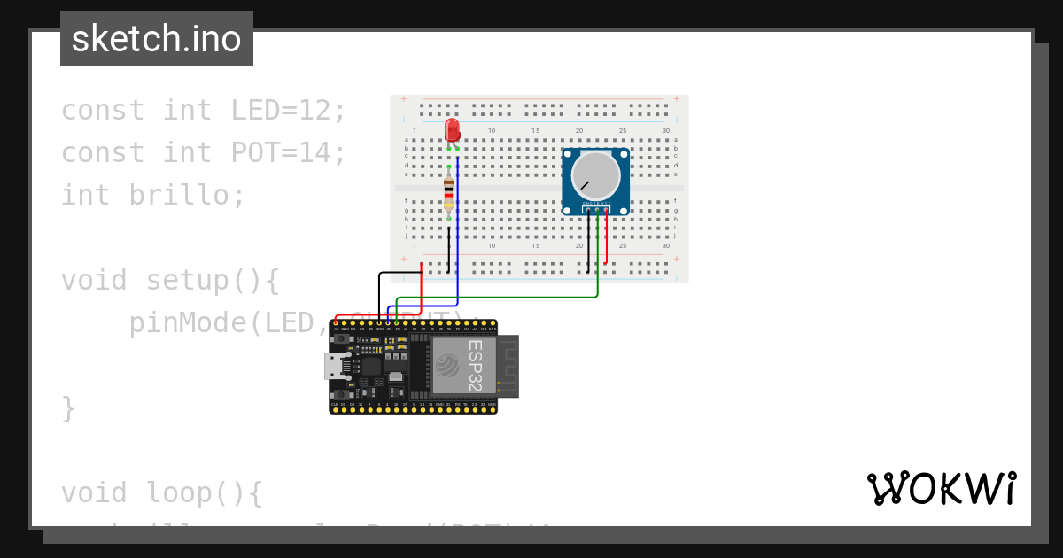 Pot Wokwi Esp32 Stm32 Arduino Simulator 0293