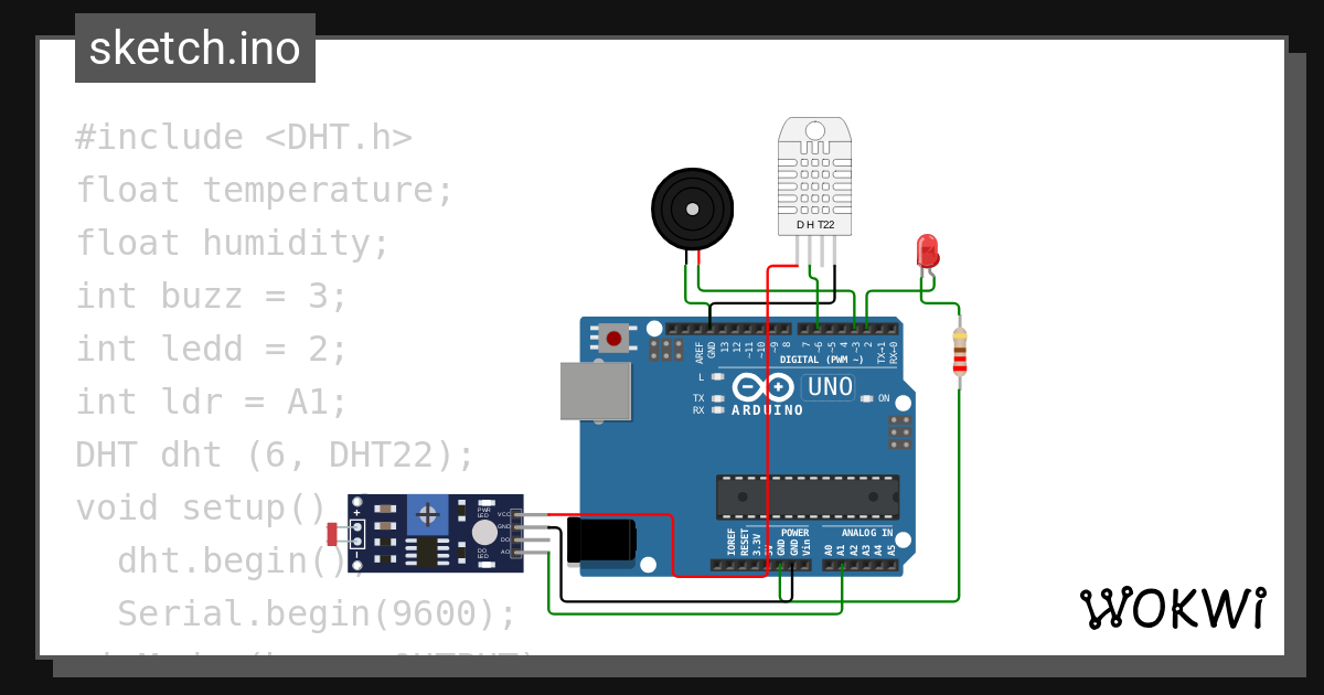 Nouray Tarek Dht Sensor Wokwi Esp32 Stm32 Arduino Simulator