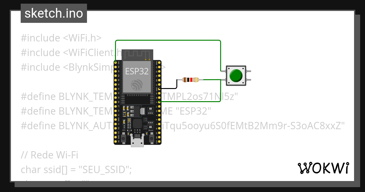 A - Wokwi ESP32, STM32, Arduino Simulator