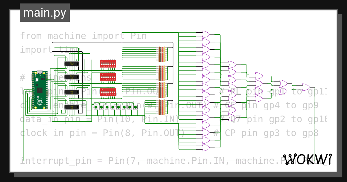 Pico Piso Wokwi Esp32 Stm32 Arduino Simulator 