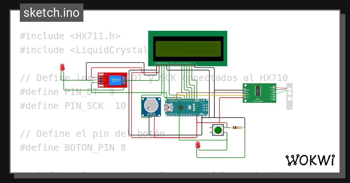 Automatizacion Pesaje Wokwi Esp32 Stm32 Arduino Simulator 3835