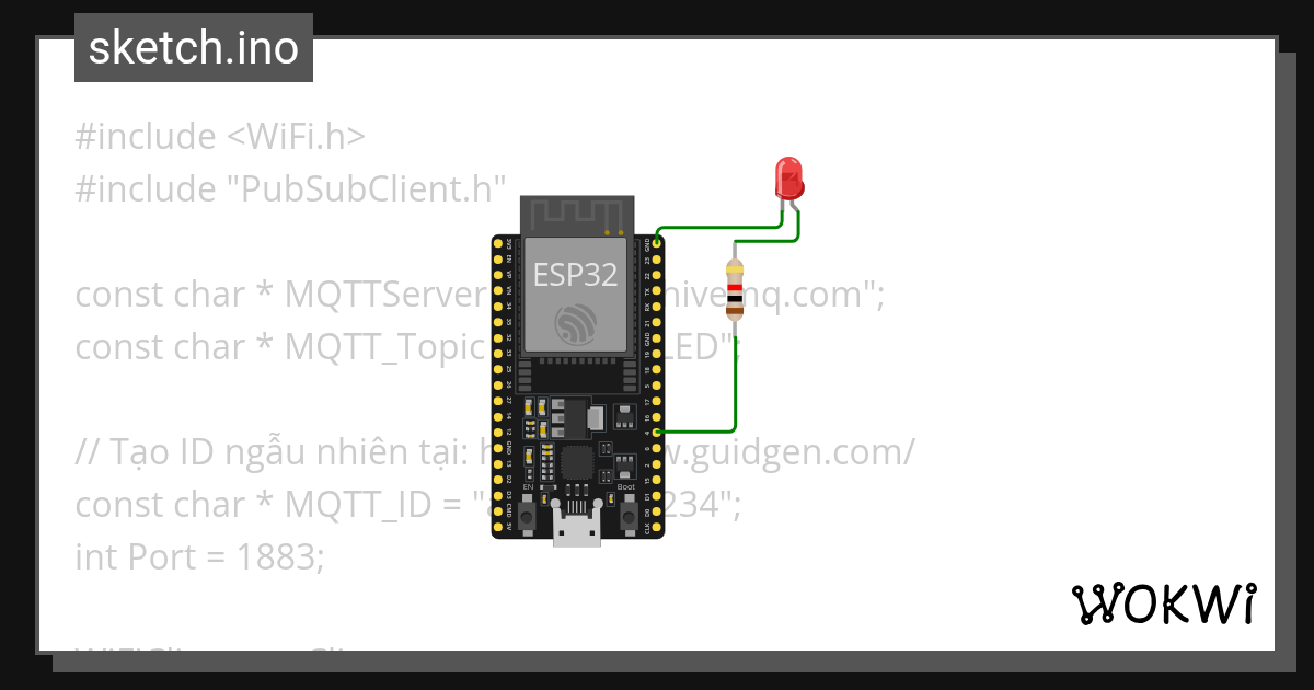 Mqtt1 Wokwi Esp32 Stm32 Arduino Simulator