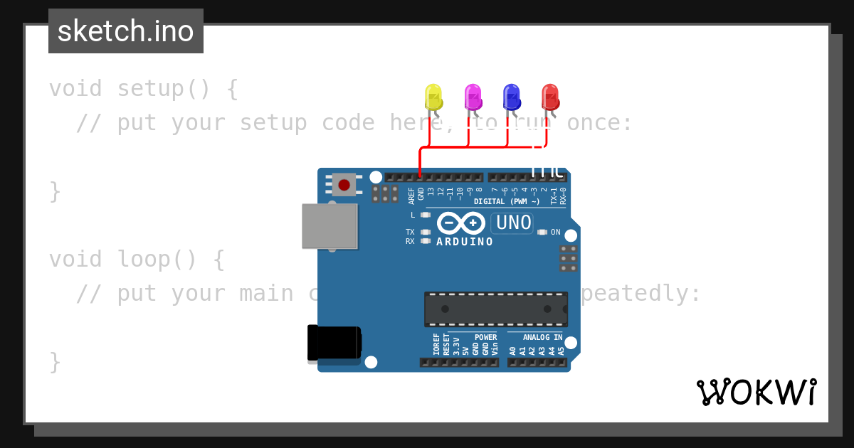 Led Mati Secara Bersamaan Wokwi Esp32 Stm32 Arduino Simulator 8502
