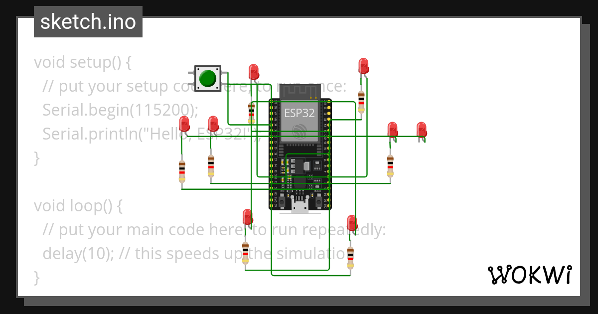 ña - Wokwi ESP32, STM32, Arduino Simulator