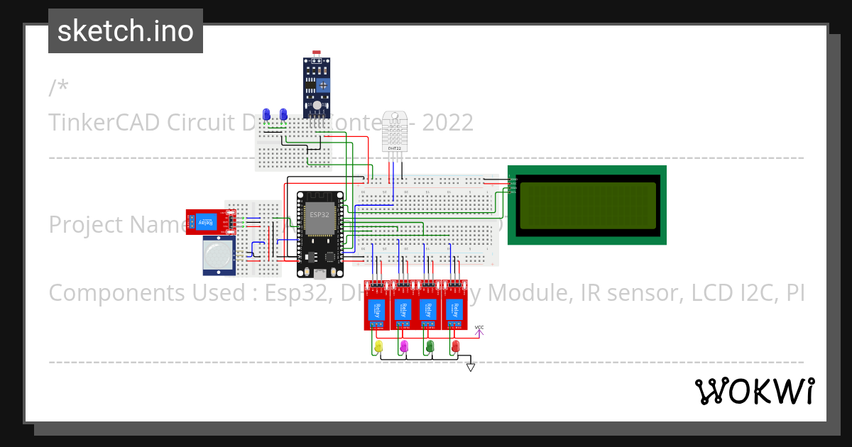 Smart Home Copy Wokwi Esp32 Stm32 Arduino Simulator
