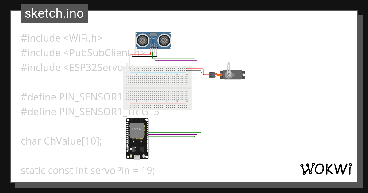 Saristek - Smart Home - Wokwi ESP32, STM32, Arduino Simulator